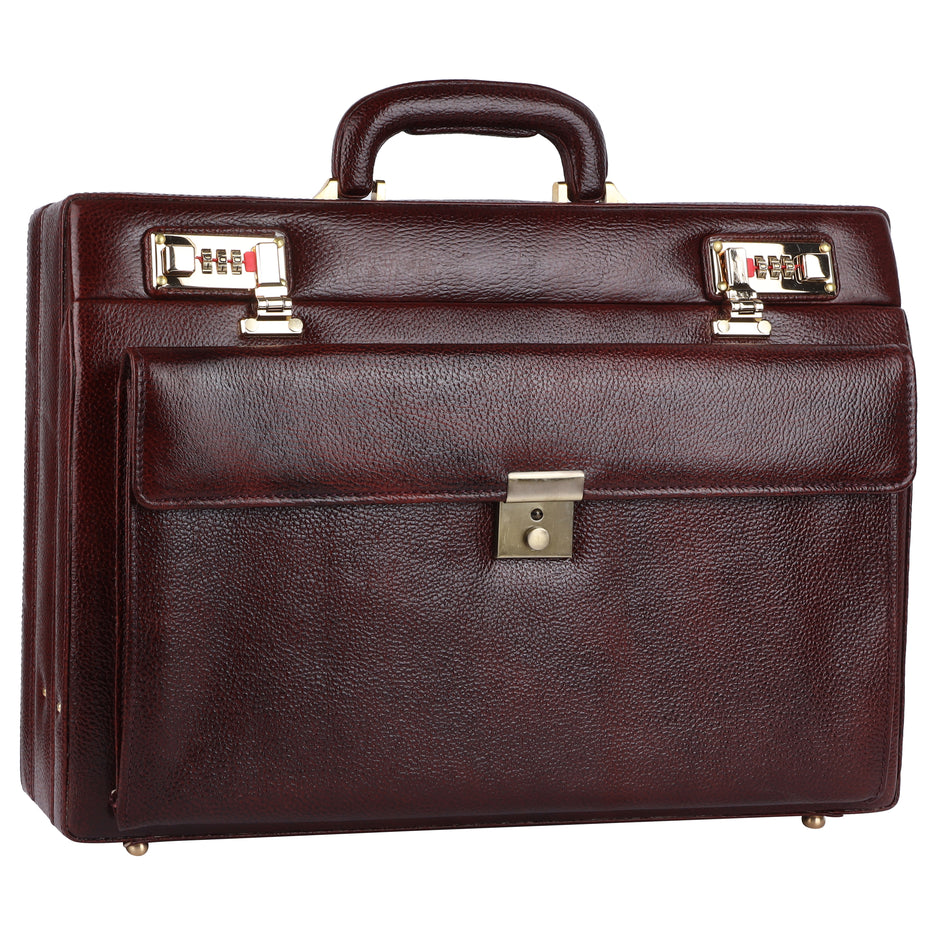Leather Briefcase for Men | Office & Travel Briefcases - Hammonds ...